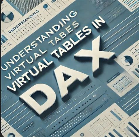 Idara Williams On Linkedin Day 58 Understanding Virtual Tables In Dax Virtual Tables In Dax Are