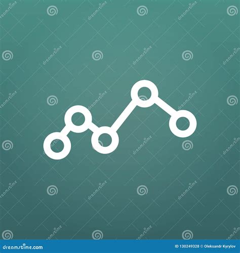 Graph Icon In Trendy Flat Style Isolated On Modern Background Chart Bar Symbol For Your Web