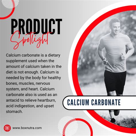 Calcium As Calcium Carbonate Dc — Boxnutra