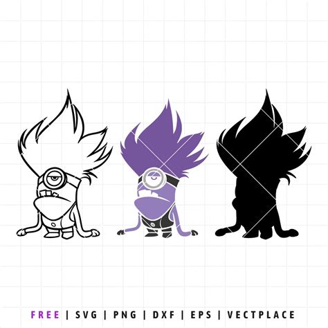 Despicable Me Evil Minions Drawing