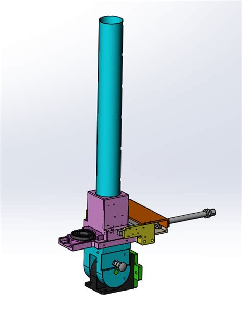 轴承上料出料机构 SOLIDWORKS 2018 模型图纸下载 懒石网