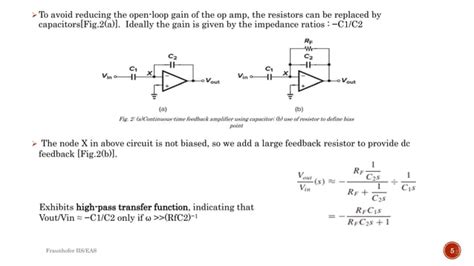Switched Capacitor Circuits Shish Pptx Consumer Electronics Technology And Computing