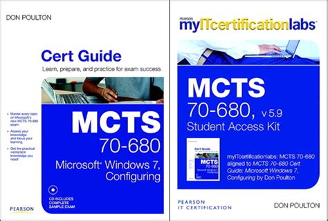Mcts 70 680 Cert Guide With Myitcertificationlab Bundle V59 Mcts 70
