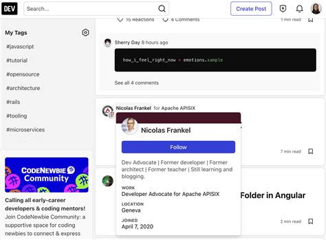 Refactor User Hover Menu For Consistency And Extensibility · Issue 18874 · Foremforem · Github