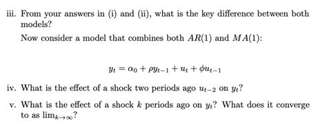 Solved Problem 2 Consider The Following Two Time Series