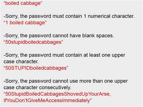 Boiled Cabbage Password