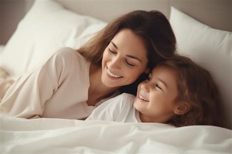 Premium Ai Image Cute Little Preschooler Daughter And Happy
