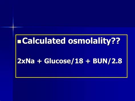 Osmolality Calculator Mdcalc At Merrill Lavallee Blog