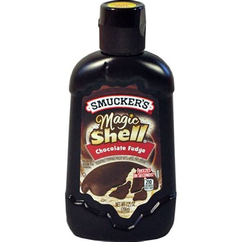 Smuckers Magic Shell Chocolate Fudge Topping 206g 499