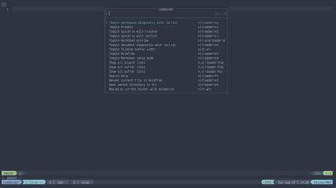 Feiyougcommandernvim Neovim Plugin Developers Using Commander