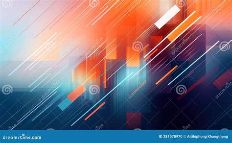 Abstract Tech Lines Background Futuristic Abstract Shapes Technology Application Cover And Web