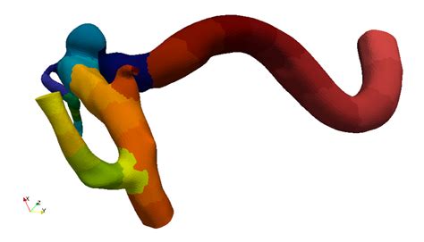 Computational Meshes Of The Cerebrovenous System Of A Realistic Aorta Download Scientific
