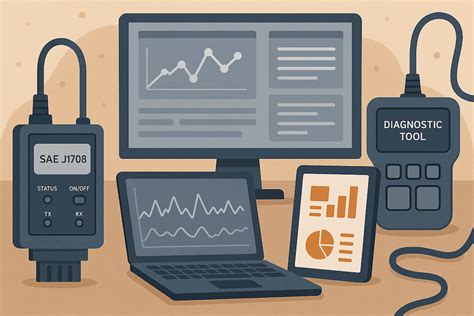 Market Analysis Sae J1708 Monitoring And Diagnostic Devices North America Jcom1939 Monitor Pro