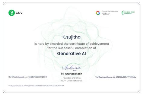 Generativeai Guvi Aijourney Continuouslearning Techforgood