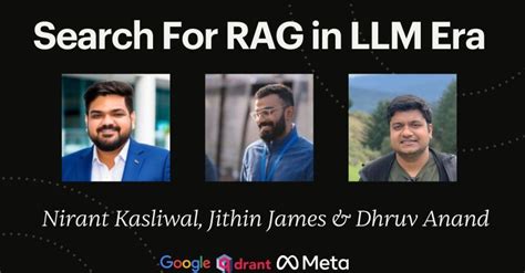 Nirant Kasliwal On Linkedin Search In The Llm Era For Ai Engineers By Nirant Kasliwal Jithin