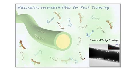 Nano Micro Coreshell Fibers For Efficient Pest Trapping Nano Letters