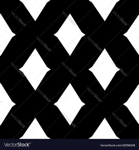 Repeatable Pattern Abstract Monochrome Geometric Vector Image