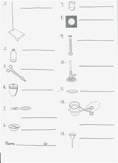 Chemistry Lab Equipment Lab Equipment Labeled Label Maker Ideas Db Excel Com