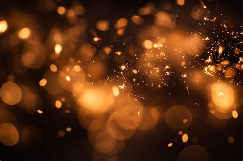 Spark Background And Copy Space Premium Ai Generated Image