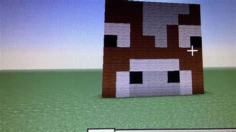 Cow Face Minecraft