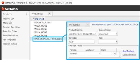 excel file to sambapos v5 question sambaclub forum