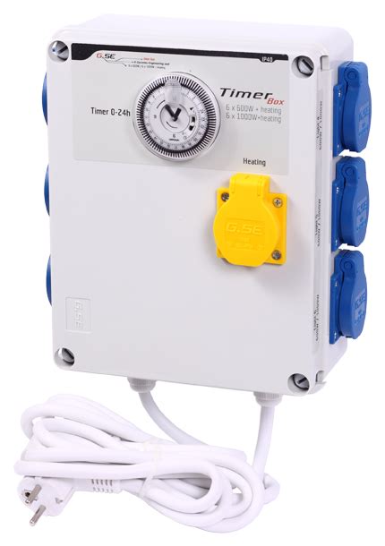 Timer Box Ii 6x600w Grässlin Timer Growshopping