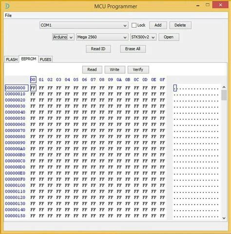 Arduino Code And Eprom Reader