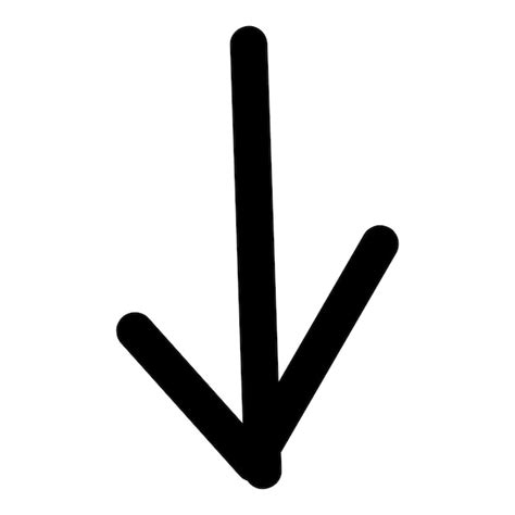 Premium Vector Two Arrows Pointing Down One Pointing Left And The Other Pointing Right Stock