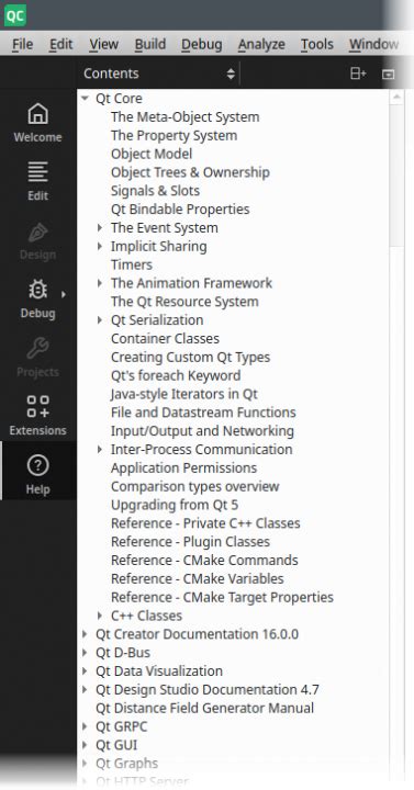 navigation in qt 6 9 documentation