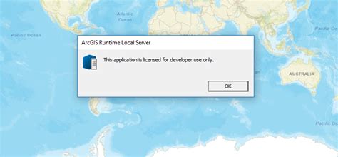 Local Server Load Error Local Geoprocessing Failed To Load In