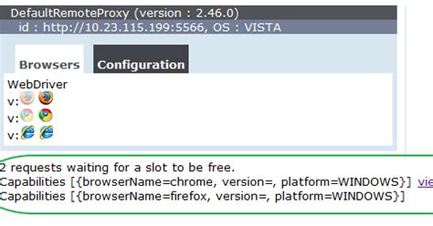 Set Selenium Grid Node Timeout When Running WebDriver Test