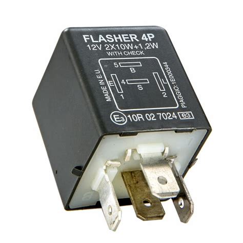 Indicator Relay Piaggio 4 Connections Sip Scootershop