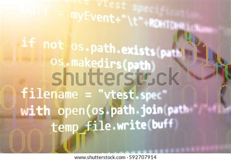 Software Development Software Source Code Programming Stock Photo Shutterstock