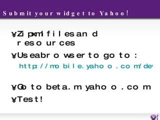 BluePrint Mobile Framework PPT