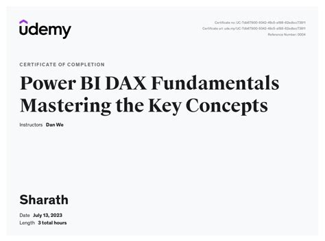 Sharath B G On Linkedin Udemy Course Completion Certificate