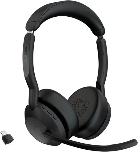 Amazon Com Jabra Evolve Stereo Wireless Headset Features Aircomfort Technology Noise