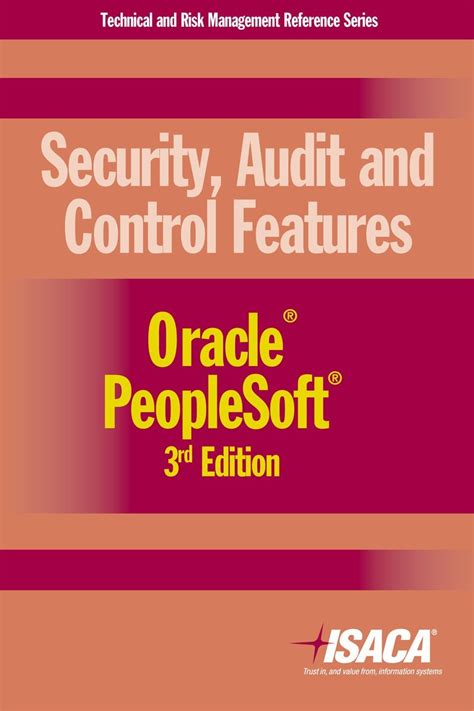 Security Audit And Control Features Oracle Peoplesoft 3rd Edition Deloitte Touche Tohmatsu