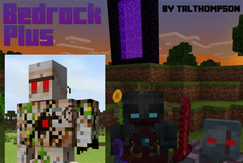 Bedrock Plus Minecraft PE Mods Addons