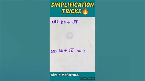 Simplification Tricks🔥maths Mathsimplification Viralvideo