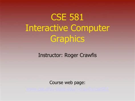 Ppt Interactive Computer Graphics Introduction Powerpoint