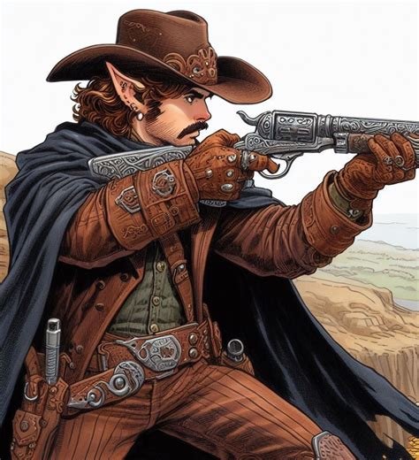 Halfling Gunslinger Ranger Dnd Dnd Characters Character Portraits