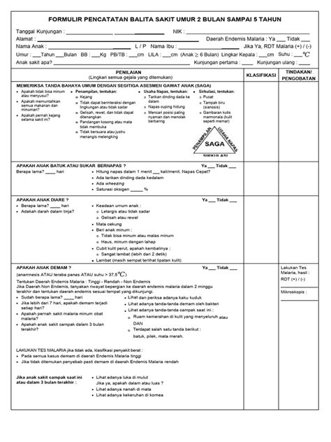 Format Pengkajian Mtbs Terbaru Pdf