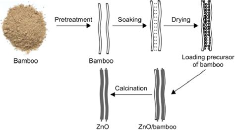Figure 1 From Synthesis Of Porous Zno Nanostructures Using Bamboo Fibers As Templates Semantic
