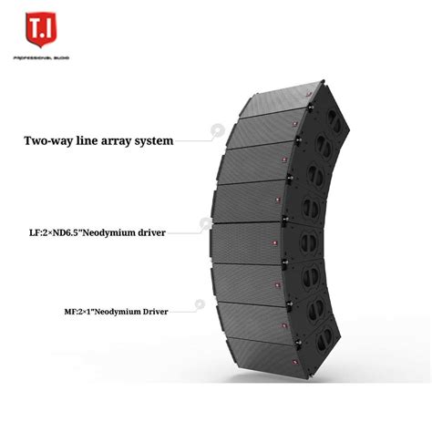 Professional Large Stage Performance Audio Outdoor Music Line Array Speakers Line Array Dual 6