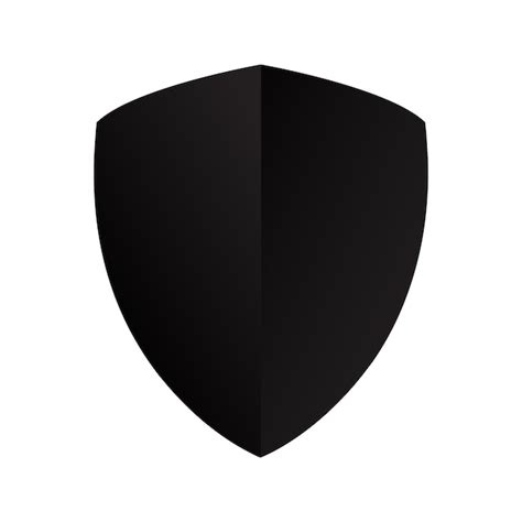 Security Shield Icon Or Silhouette Premium Ai Generated Vector