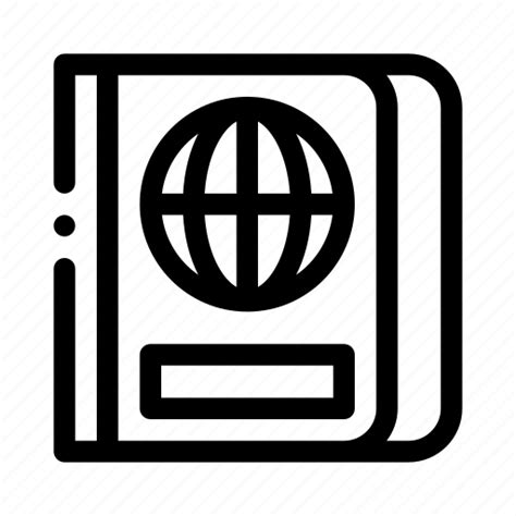 Passport Identification Identity Document Security Icon Download