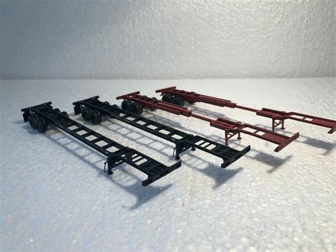 Four Ho Intermodal Container Chassis Walthers And Athearn 2020313663