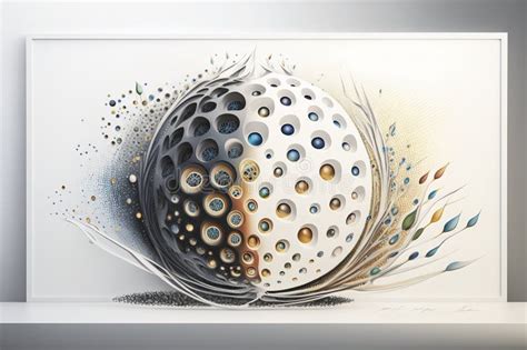 Striking Image That Showcases The Capabilities Of Ai Such As A Machine Learning Algorithm In