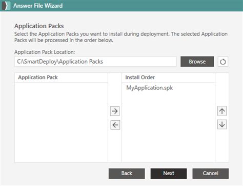 Create An Answer File Smartdeploy Help Center