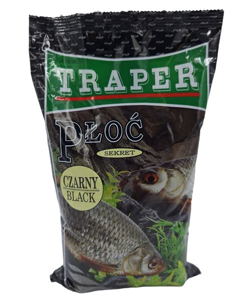 Zanęta Traper Sekret Płoć Czarna 1kg